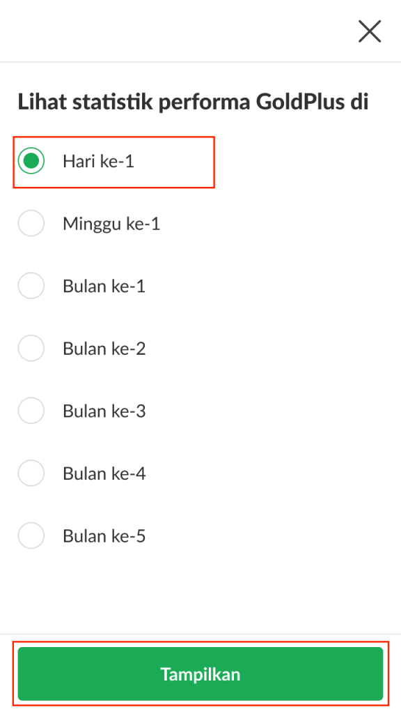 Bagaimana cara saya mengakses halaman statistik goldplus - Mamikos Help ...